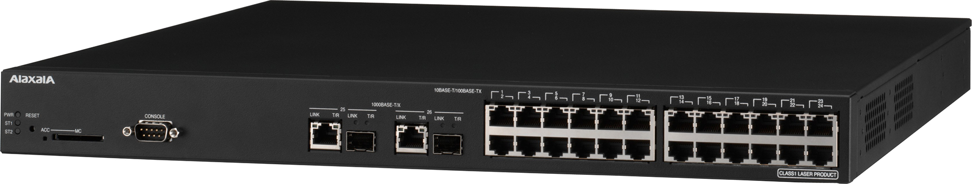 製品写真/AX1240S-24P2C：アラクサラネットワークス株式会社