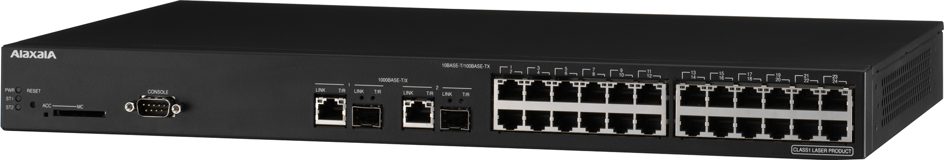 製品写真/AX1240S-24T2C：アラクサラネットワークス株式会社