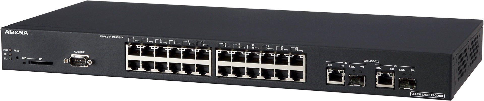 製品写真/AX1250S-24T2C：アラクサラネットワークス株式会社